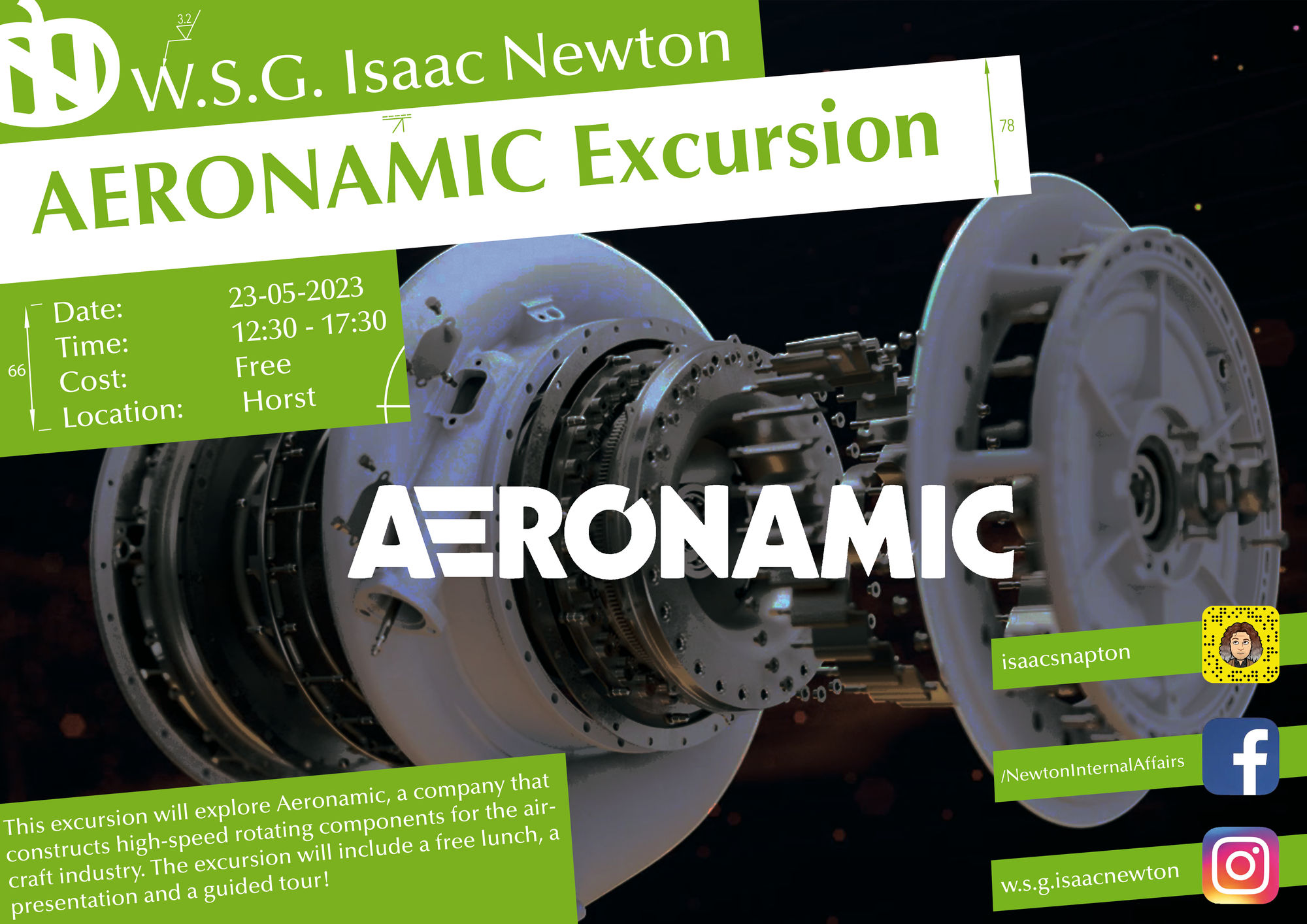 W.S.G. Isaac Newton - Events